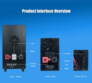 Prostar PIH2K-24 dc to ac 2000w power inverter for home solar system ...