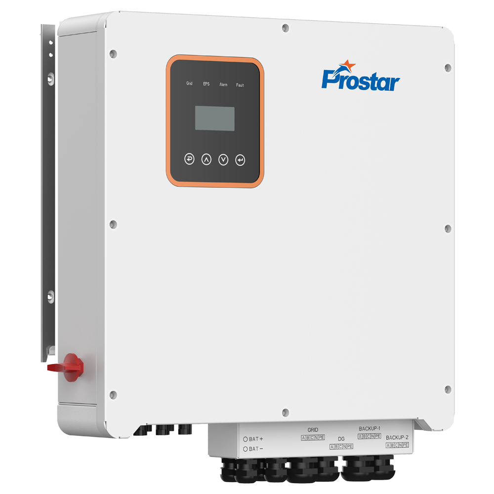 PEI10K-3P IP65 high voltage 3 phase solar power inverter 10kw - Guangdong Prostar New Energy ...