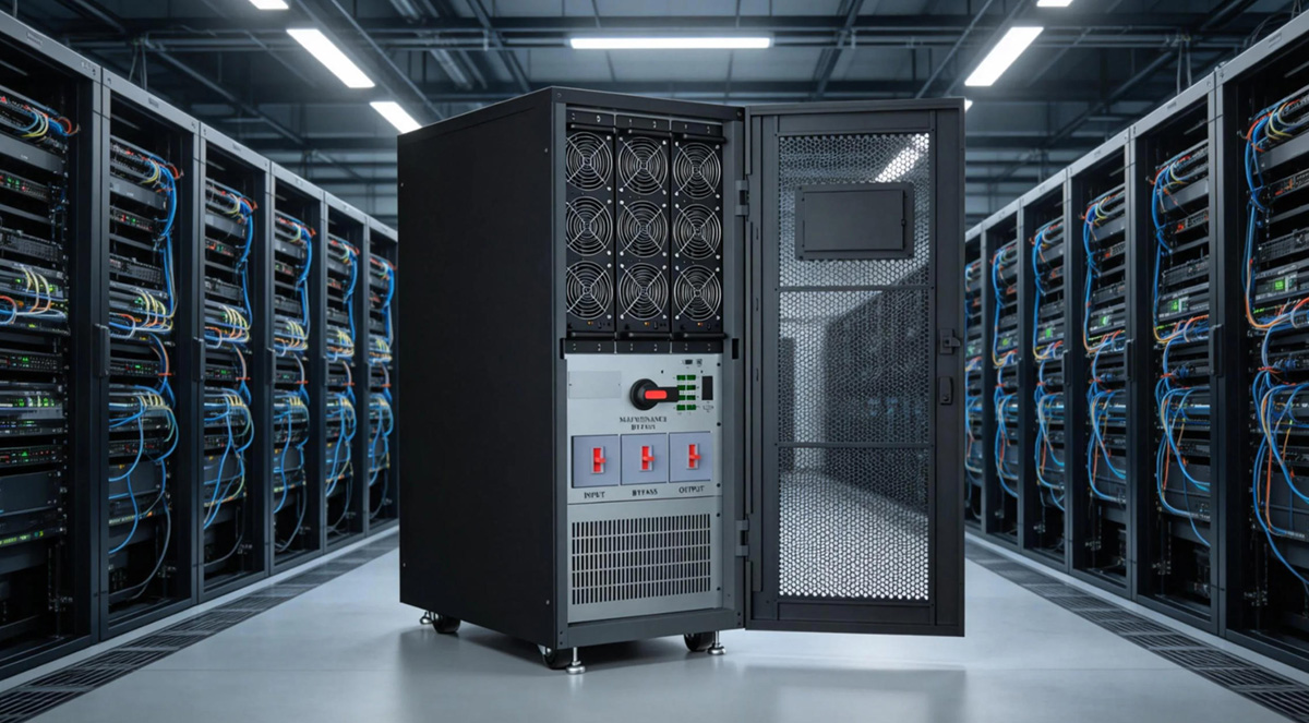 MPS150K-50K modular data center online ups 150kva redundancy ...